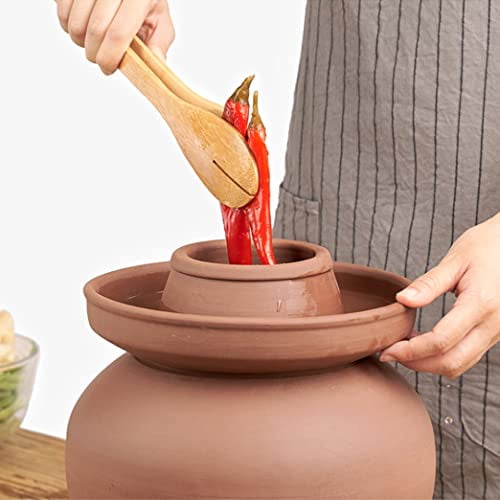 Traditional Chinese Ceramic Fermenting Jar Fermentation Crock Food ...