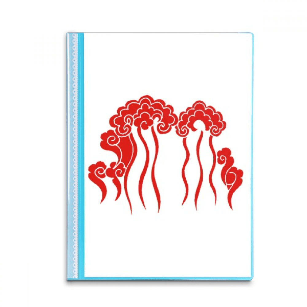 Traditional Chinese National Records Book Sheet Protectors Portfolio ...