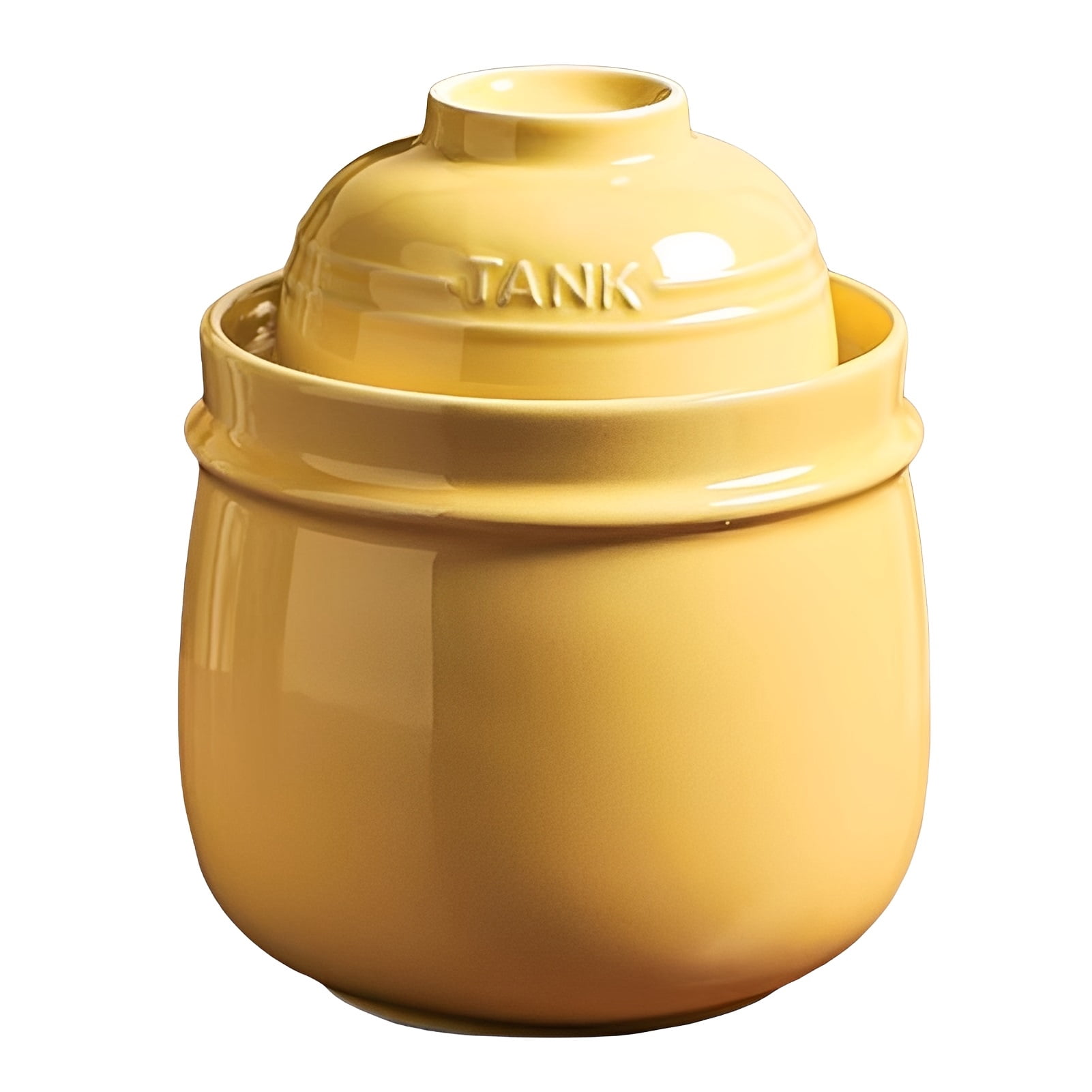 Traditional Chinese Porcelain Pickle Jar, Ceramic Fermenting Jar ...