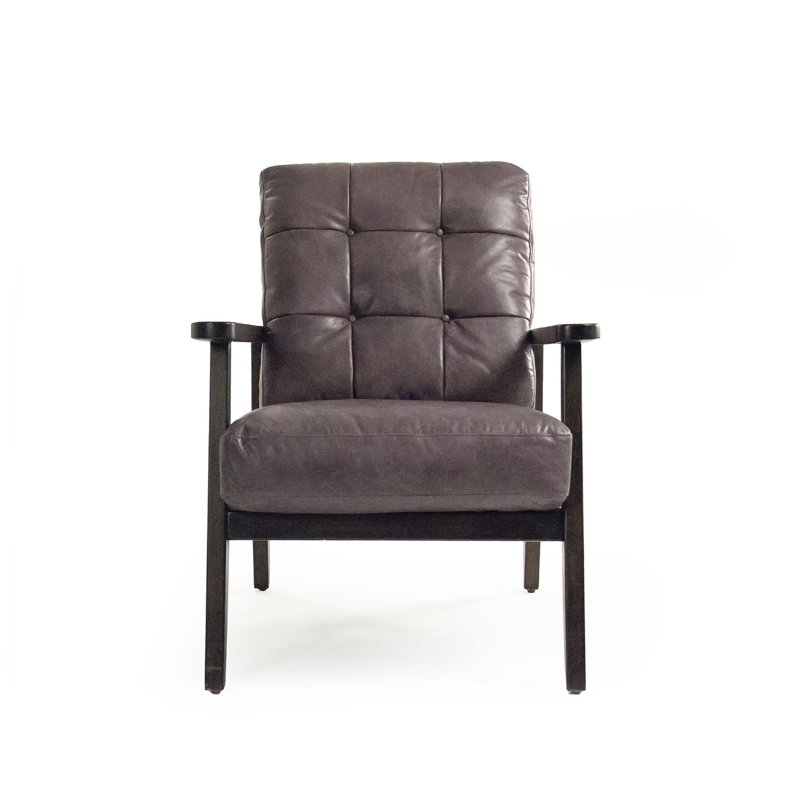Traditional Chocolate Haydee Arm Chair-Classic Elegance - Walmart.com