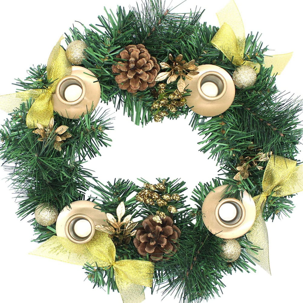Traditional Christmas Advent Wreath. For Advent Calendar Season Candle ...