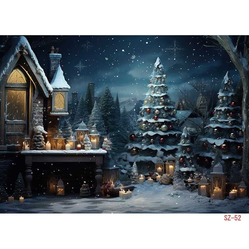 Traditional Christmas Background rations And Garland Arch Pink Balls ...