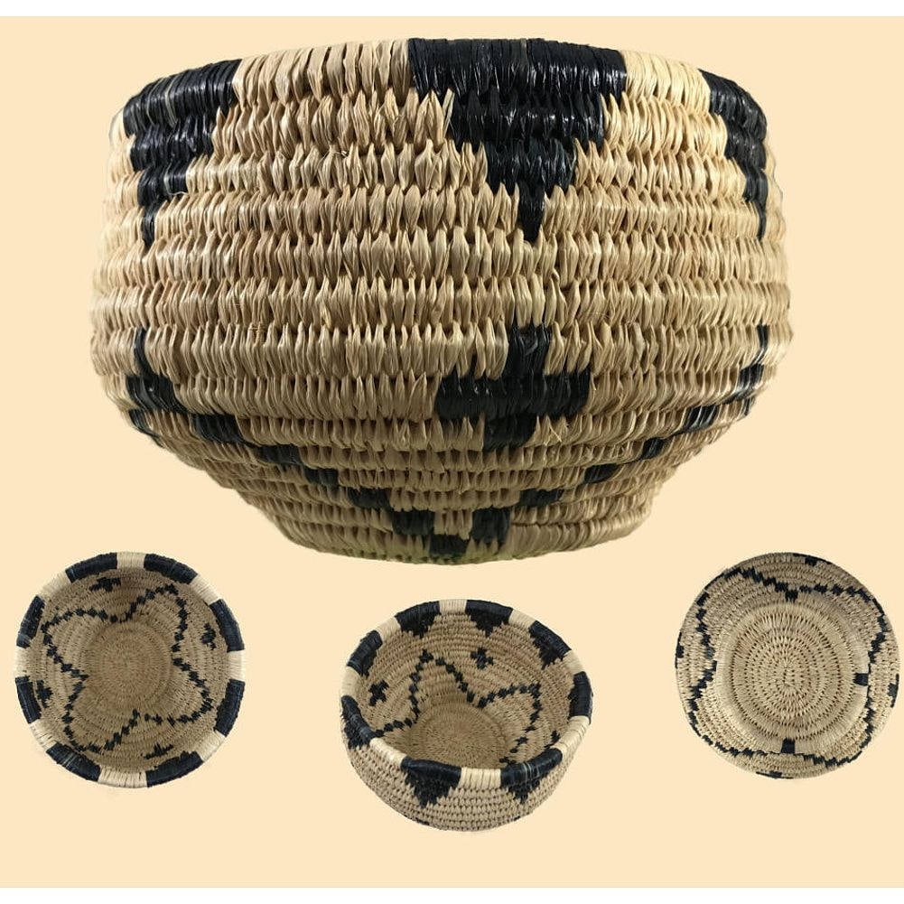 Traditional Coiled Basket Weaving Kit - makes one 4in.-6in. Basket ...
