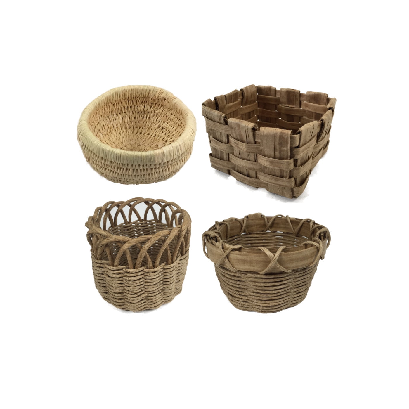 Traditional Craft Kits: Beginner Basket Kit - Set of Four - Coil, Plait ...