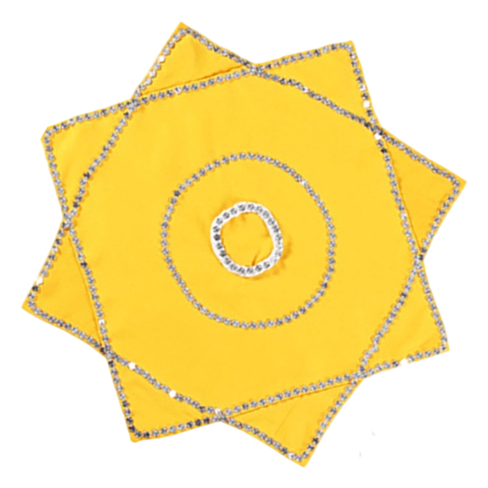 Traditional Dance Handkerchief Octagonal Polyester Handkerchief Chinese ...