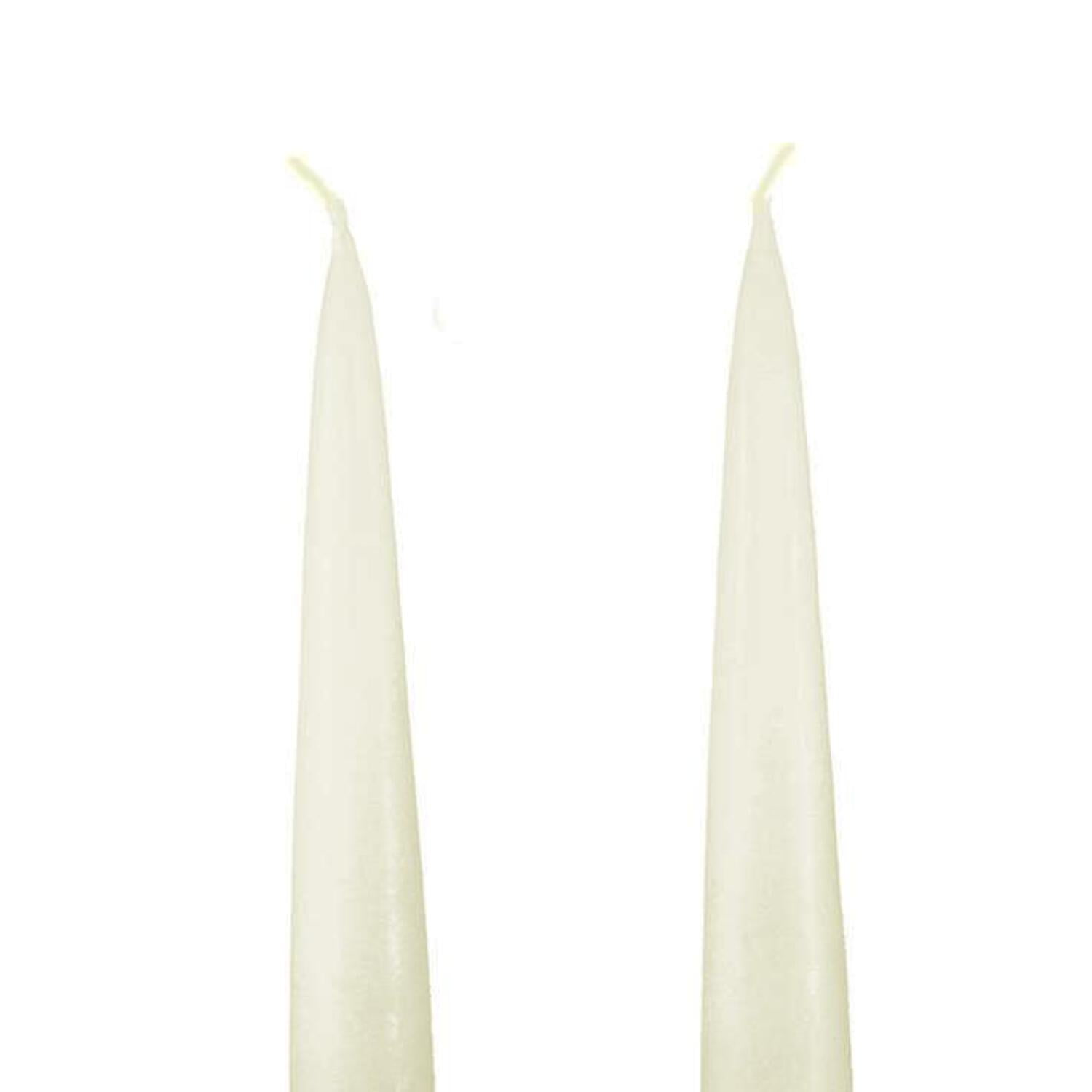 Traditional Danish Style Pointed Taper Candles - 13 Inch - Pairs ...