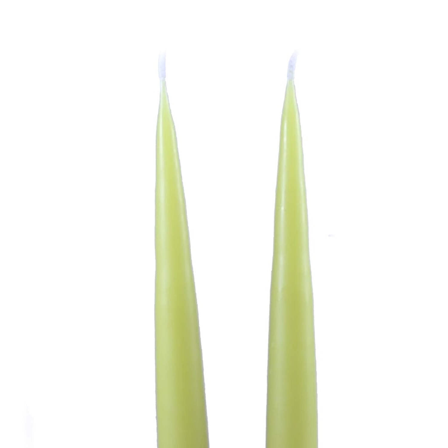 Traditional Danish Style Pointed Taper Candles - 6 Inch - Pairs ...