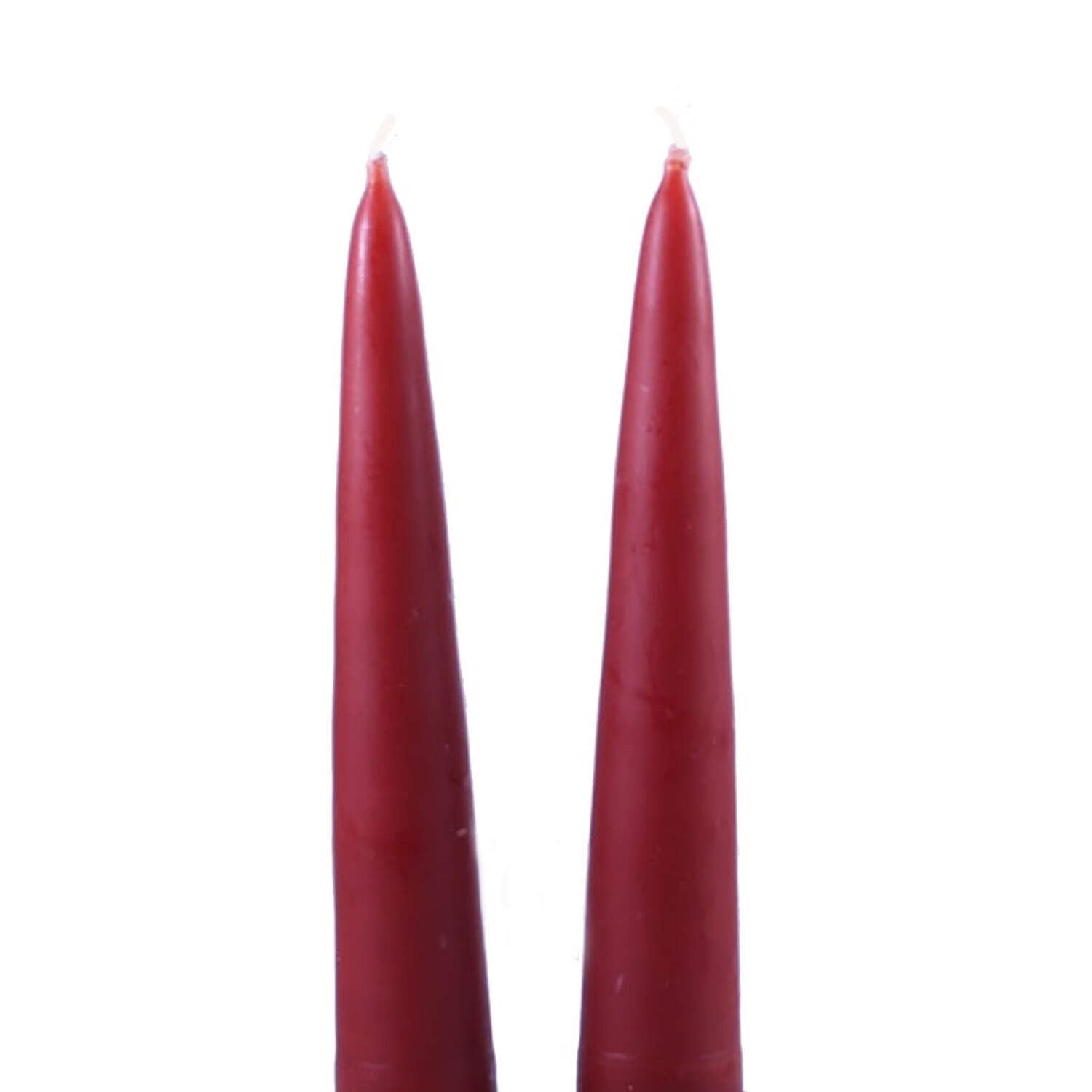 Traditional Danish Style Pointed Taper Candles - 6 Inch - Pairs ...