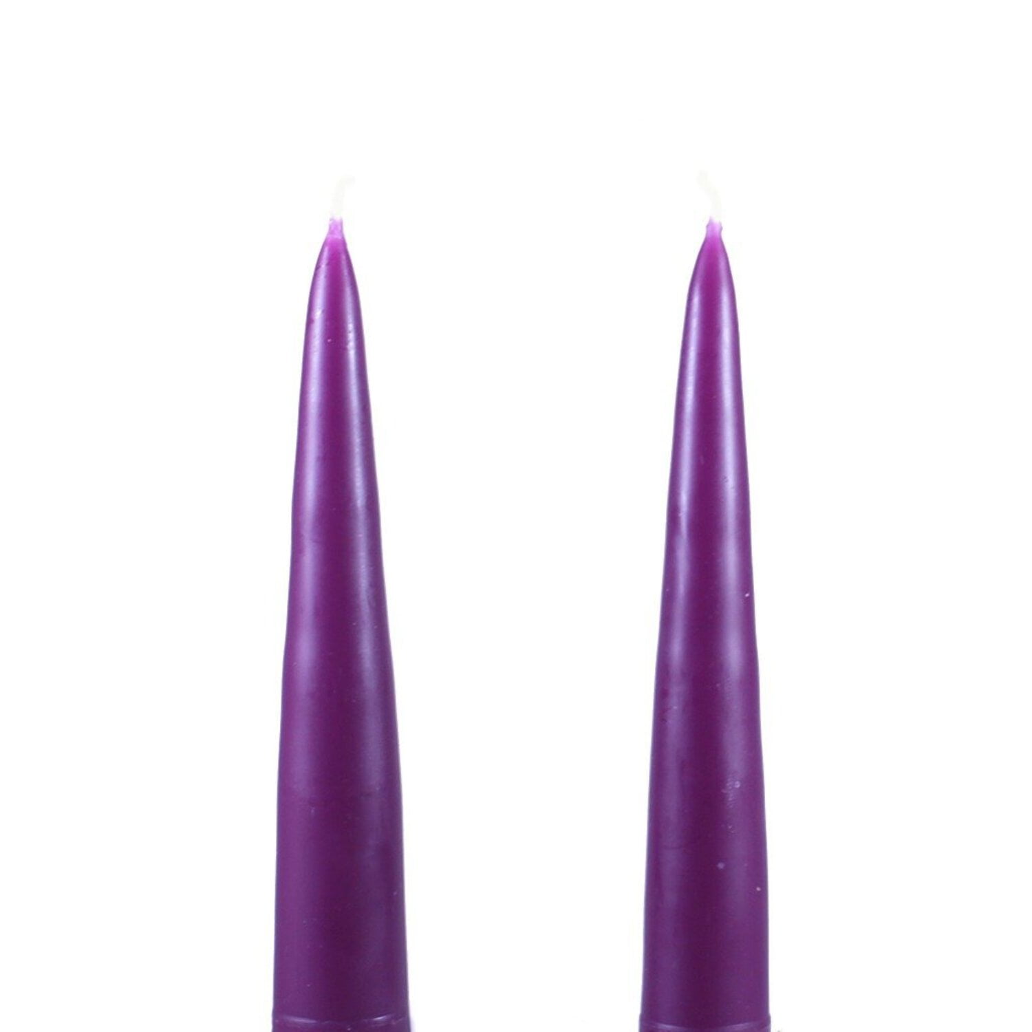 Traditional Danish Style Pointed Taper Candles - 9 Inch - Pairs ...