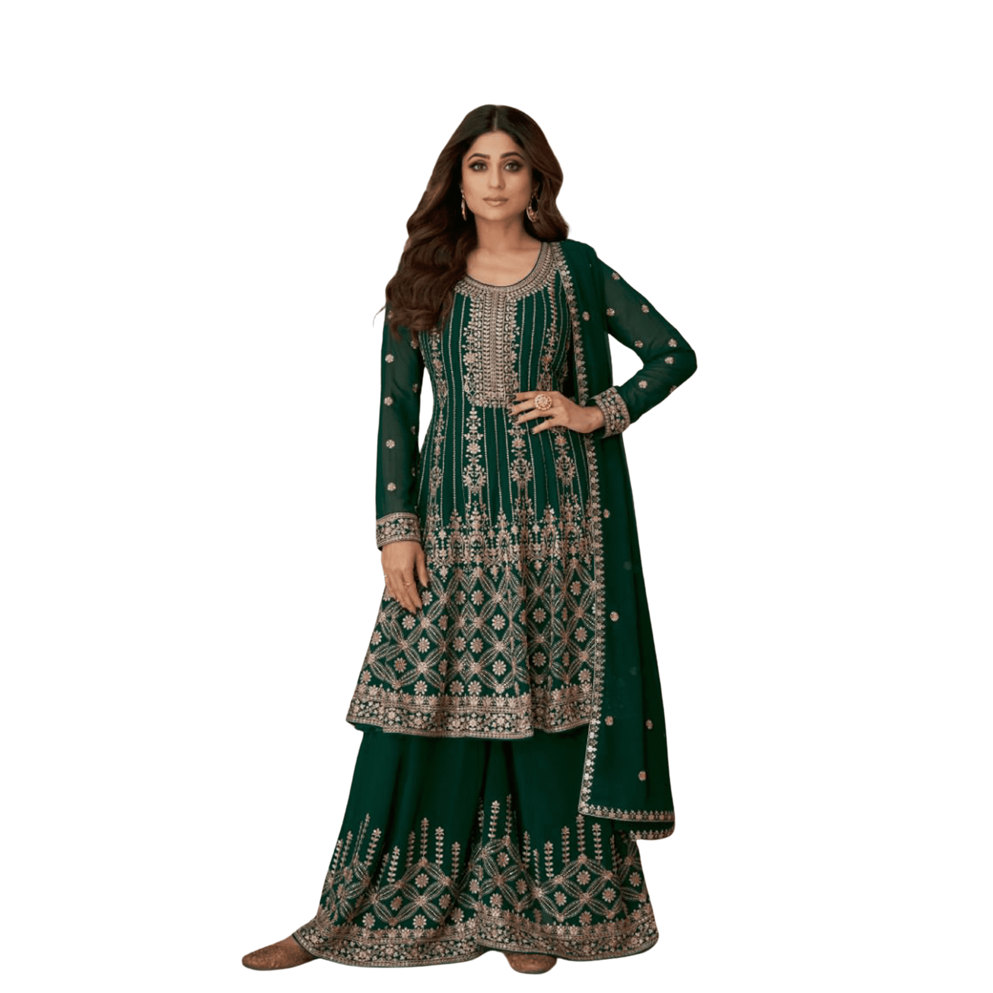 Traditional Designer Salwar Kameez Indian Handmade Wedding Special ...