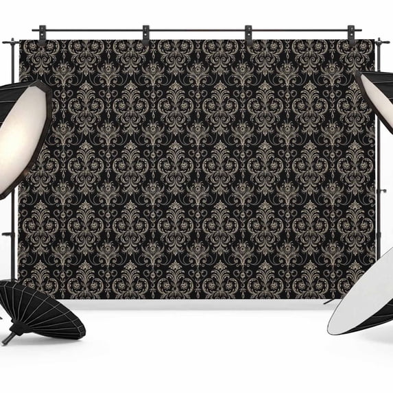 Traditional Ethic Texture Photography Backdrop 12x8FT, Abstract Flowers ...