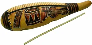 Traditional Gourd Guiro with Wooden Striker - Walmart.com