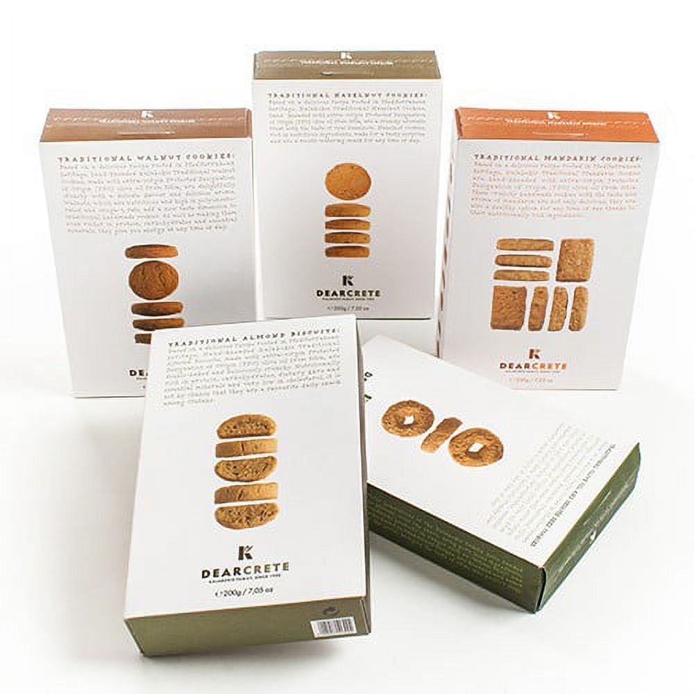 Traditional Greek Olive Oil Biscuits by Dear Crete - Mandarin - Walmart.com