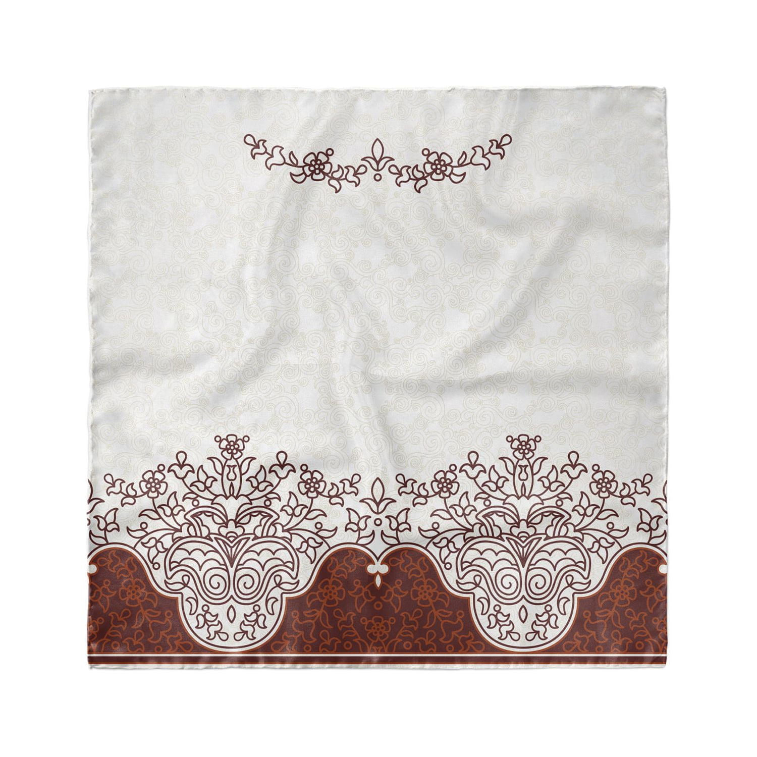 Traditional Head Scarf, Floral Persian Design, Head Wrap, 3 Sizes, by ...