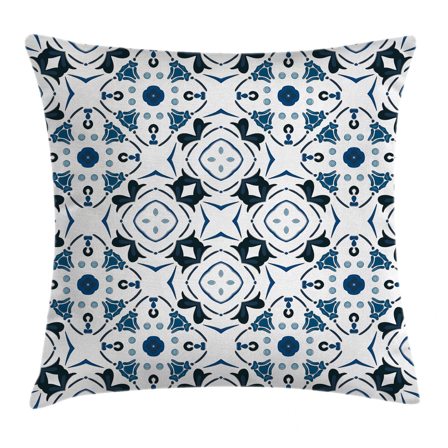 Traditional House Decor Throw Pillow Cushion Cover, Decorative Petals ...