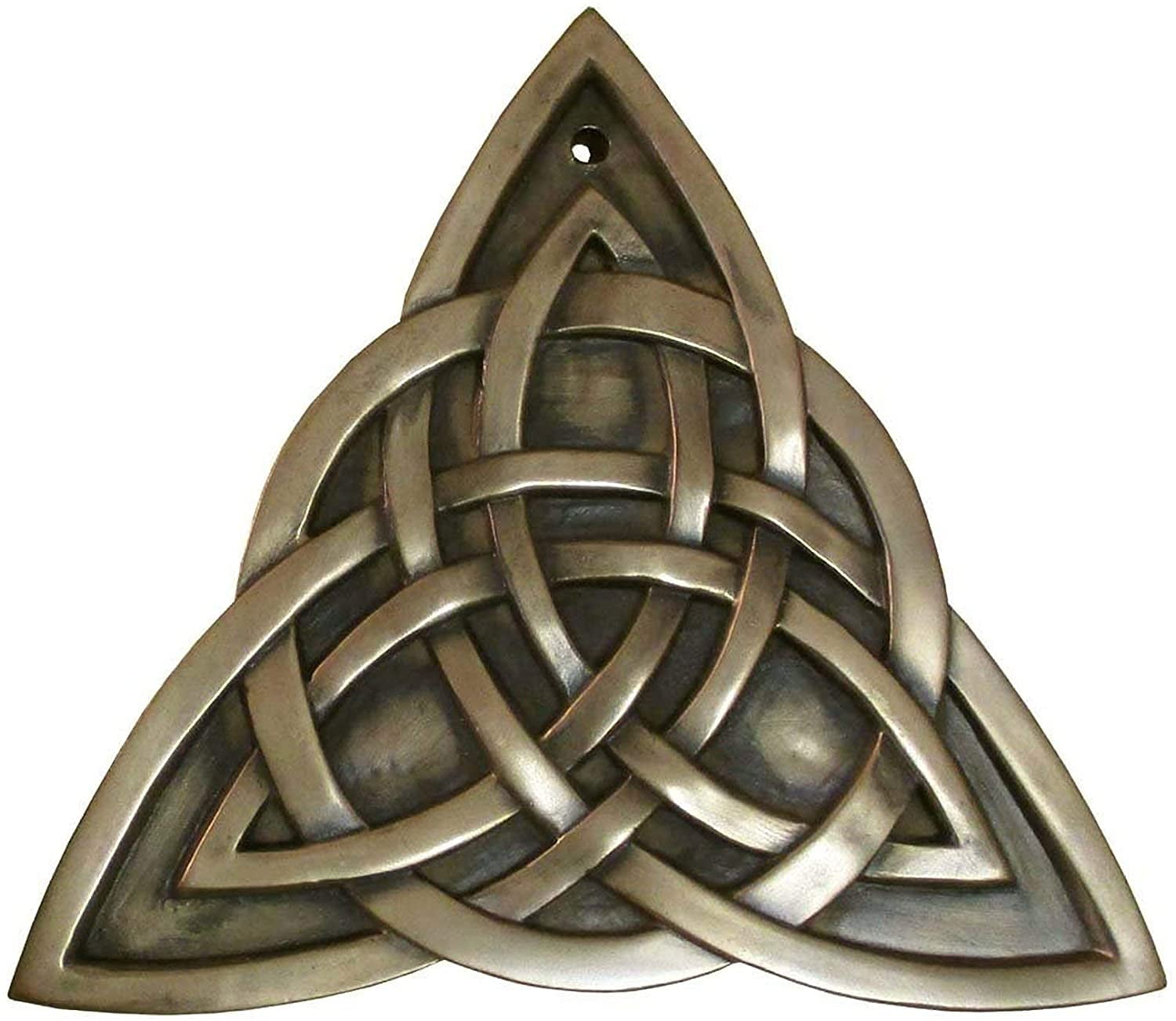 Traditional Ireland Trinity Knot Bronze Plated Wall Hanging Irish ...
