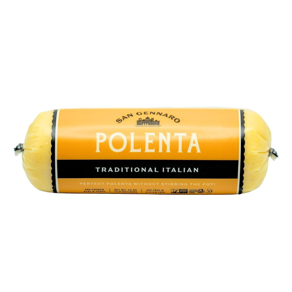 Traditional Italian Polenta Tube GGA1 by San Gennaro | Free Cornmeal ...