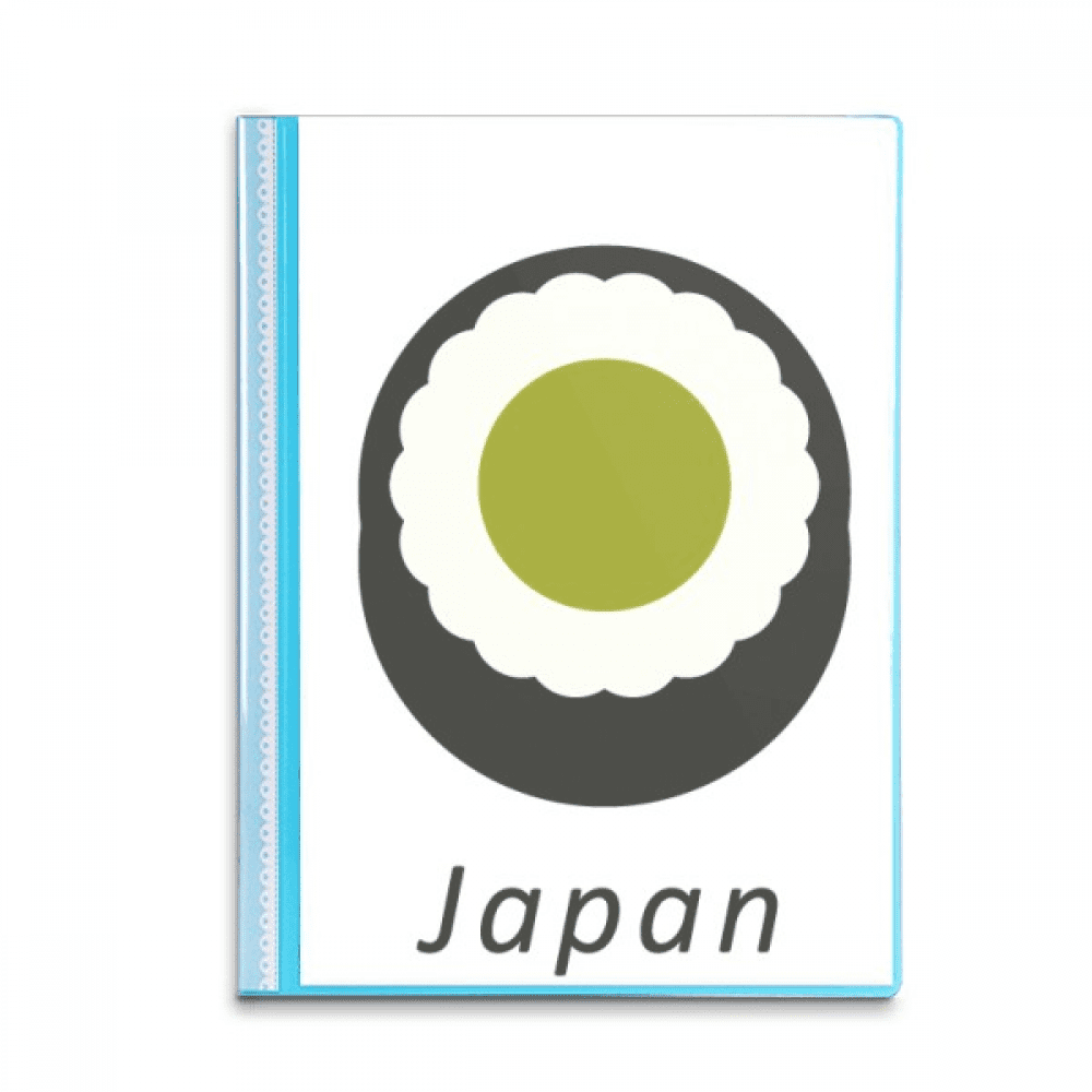 Traditional Japanese Black Maki Sushi Book Sheet Protectors Portfolio ...