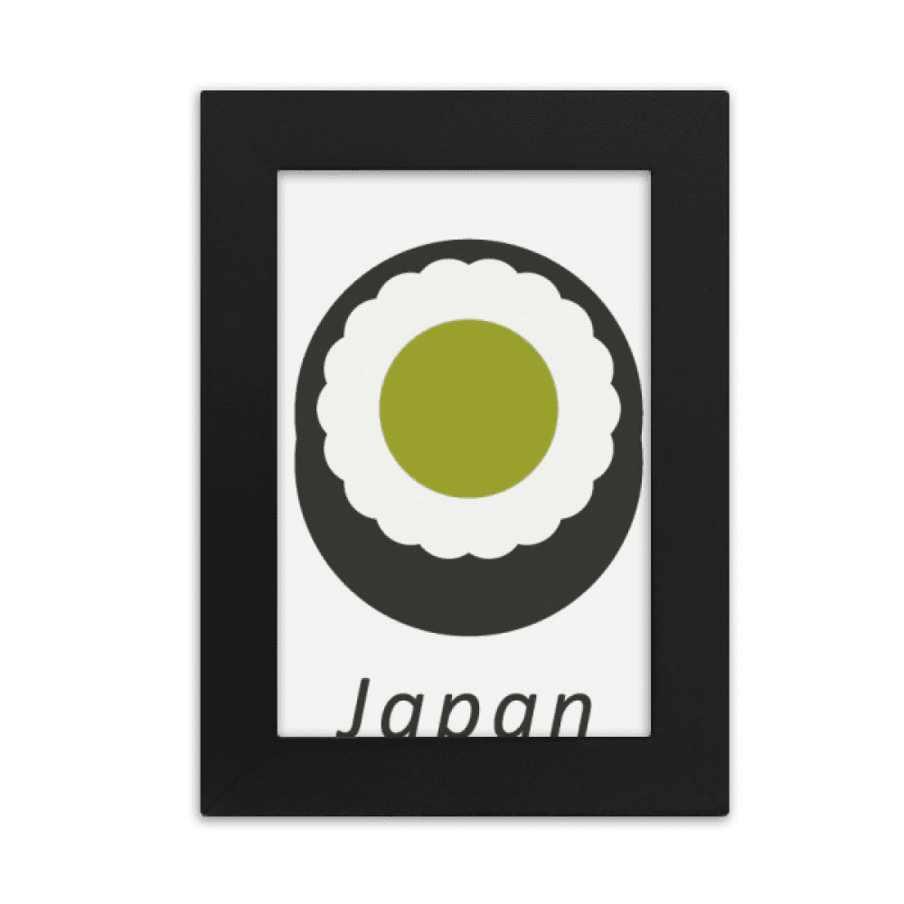 Traditional Japanese Black Maki Sushi Desktop Photo Frame Picture ...