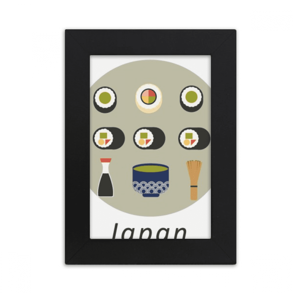 Traditional Japanese Local Food Sushi Desktop Photo Frame Picture ...