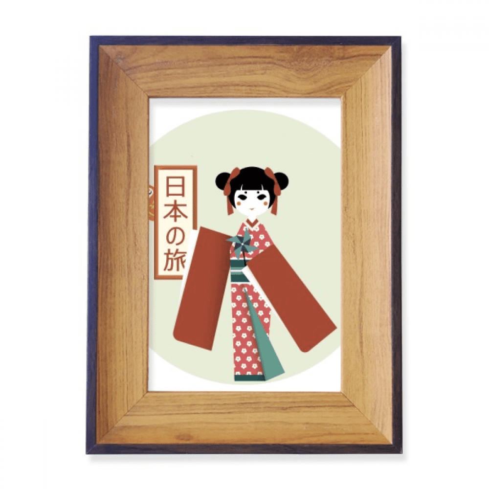 Traditional Japanese Local Girl Photo Frame Exhibition Display Art ...