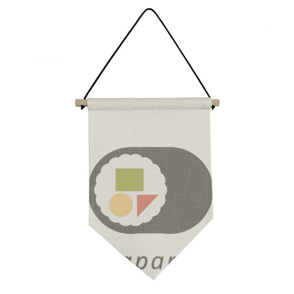 Traditional Japanese Local Maki Sushi Canvas Flag Hanging Wall Art ...