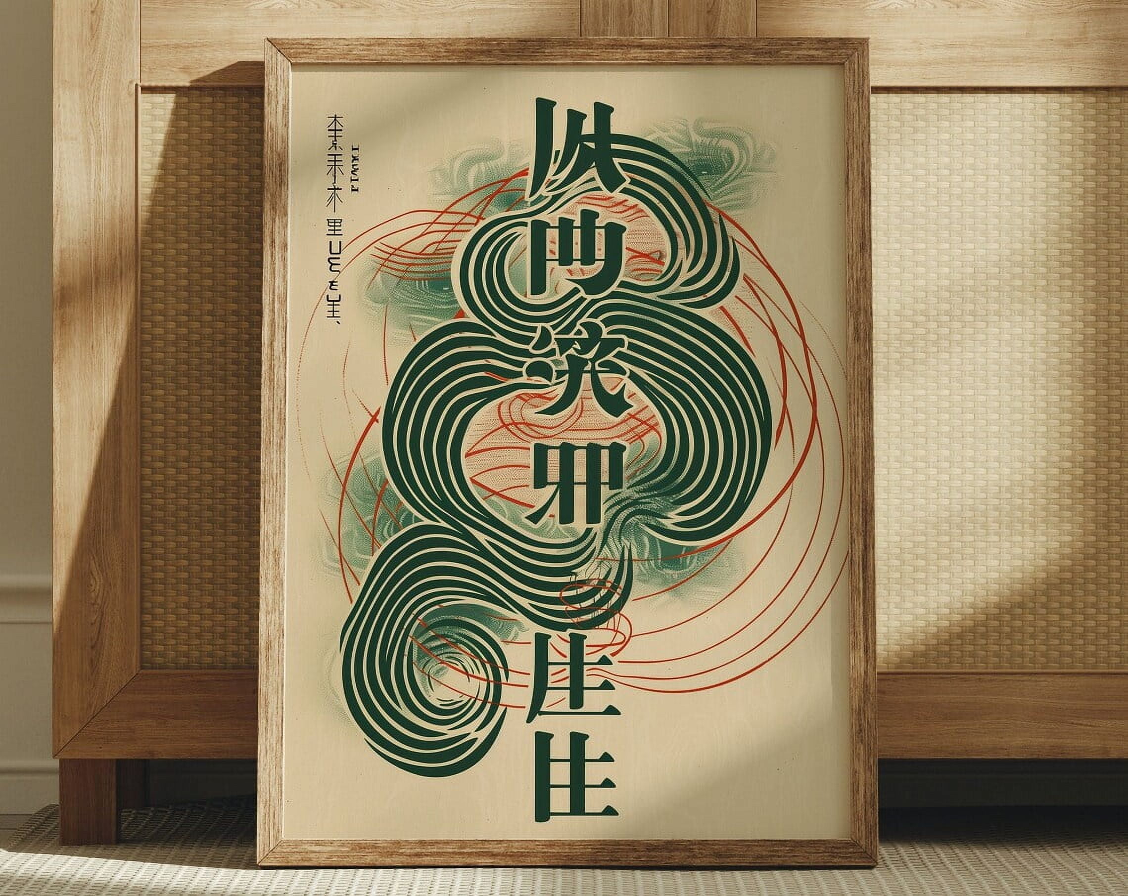 Traditional Japanese Poster, Japanese Wall Art Print, Vintage Japan Art ...