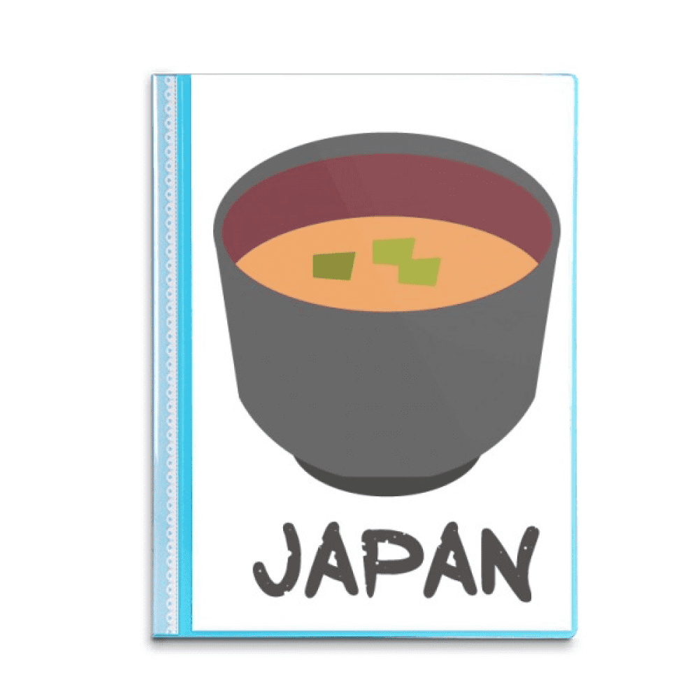 Traditional Japanese Tasty Miso Soup Book Sheet Protectors Portfolio ...