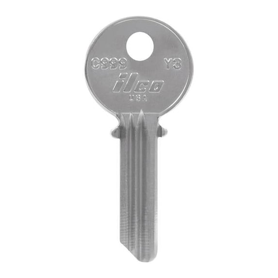 Traditional Key House & Office Blank Single Sided Universal Key - Pack ...