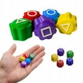 Traditional Korean Gonggi Game 5 Pack Squid Design Jack Stone Pebbles