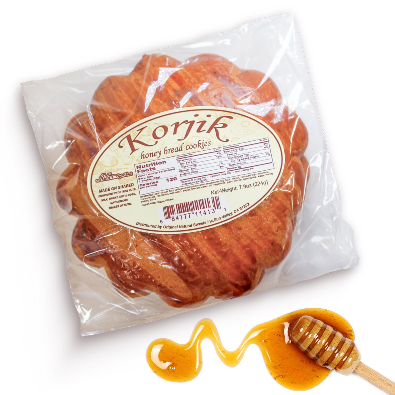 Traditional Korjik Honey Bread Cookies - Artisanal, Sweet & Crunchy ...