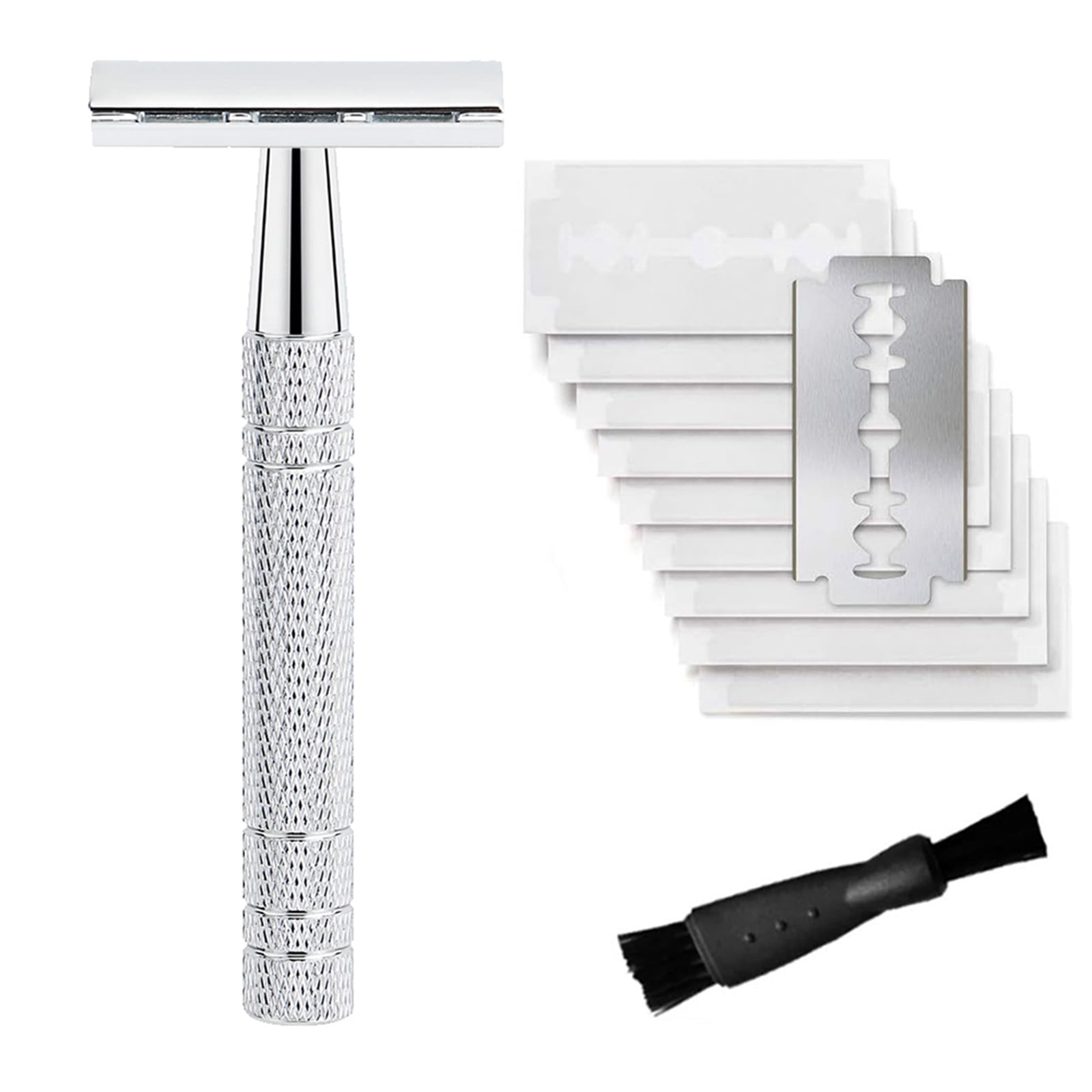 Traditional Long Handle Safety Razor - Manual Shaving Razor for a ...