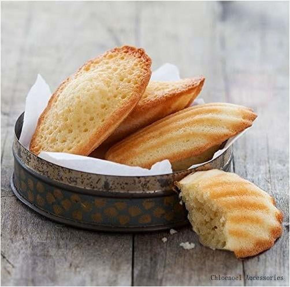 Traditional Madeleines, Soft Vanilla French Seashell Cakes, Kosher, 50 ...