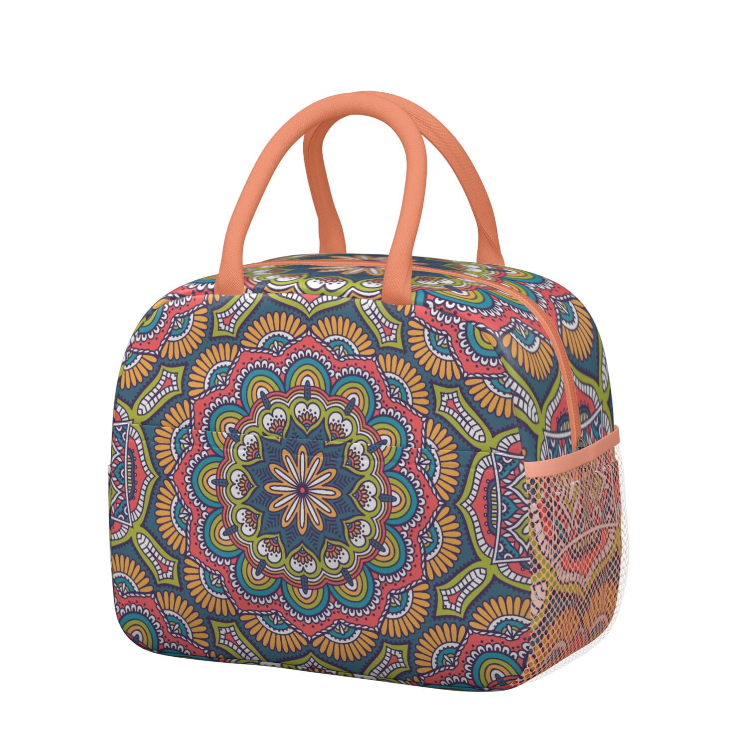 Traditional Mandala Lunch Box – Exotic Meditation Pattern, Insulated ...