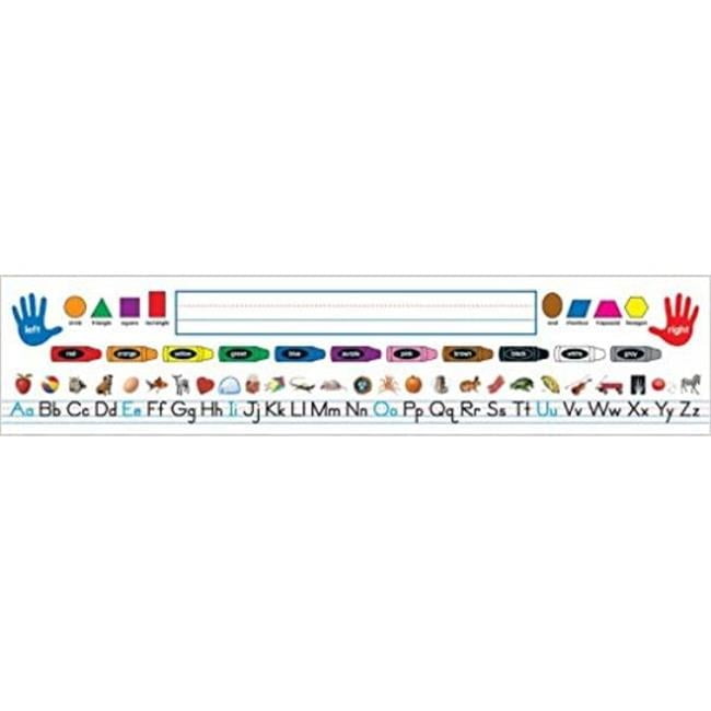 Traditional Manuscript Nameplates - Pack of 2 - Walmart.com