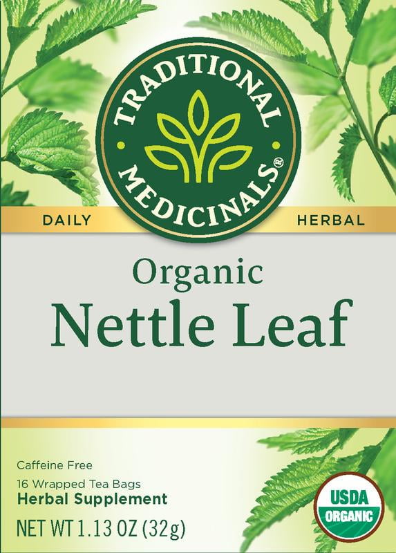 Traditional Medicinal Nettle Leaf, Organic Tea Bags, 16 Count - Walmart.com