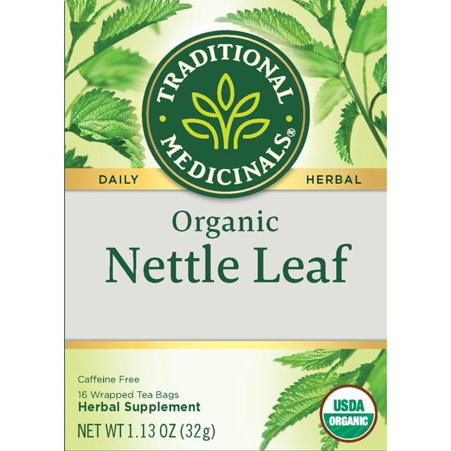 Traditional Medicinal Nettle Leaf, Organic Tea Bags, 16 Count - Walmart.com