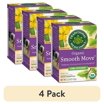 (4 pack) Traditional Medicinals Organic Smooth Move Tea - Original with ...