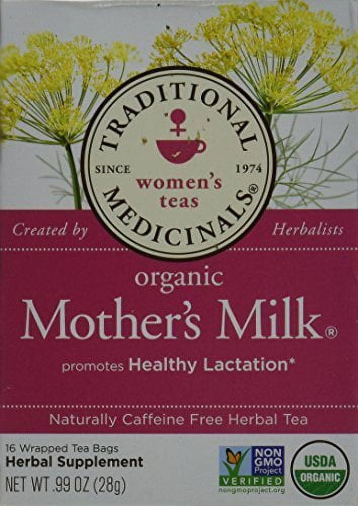 Traditional Medicinals Organic Mother's Milk Herbal Tea 2-pack;32 Count ...