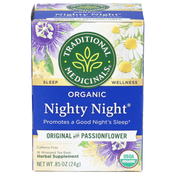 Traditional Medicinals Organic Nighty Night Tea 16 ct - Walmart.com