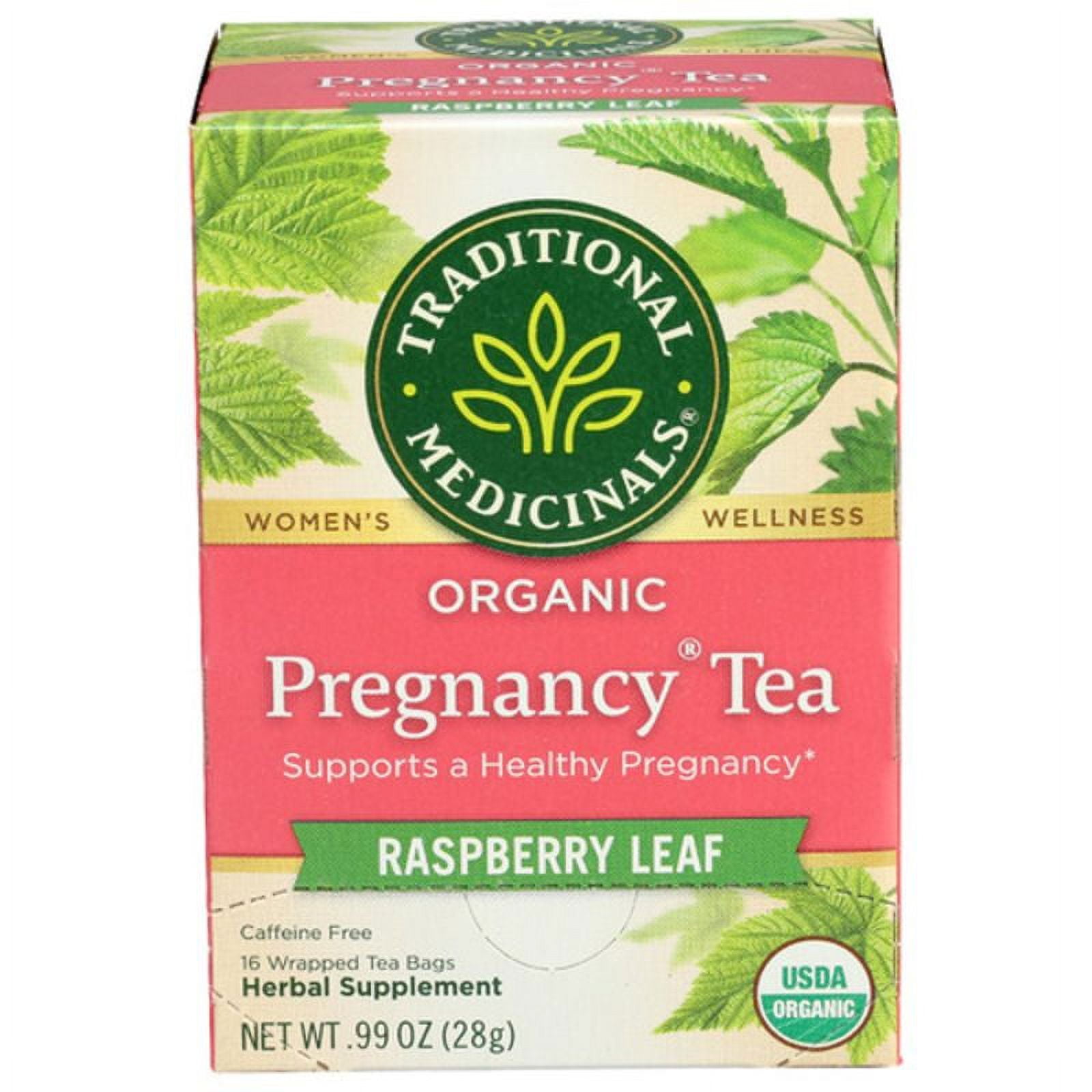 Traditional Medicinals Organic Pregnancy Tea 16ct, Pack of 3 - Walmart ...