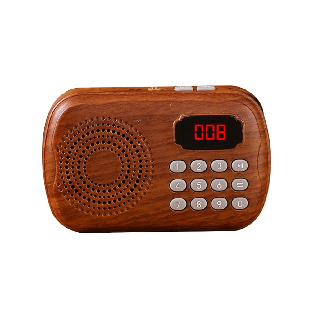 Traditional Music Player with Card Slot Easy to Use for Seniors Enjoy ...