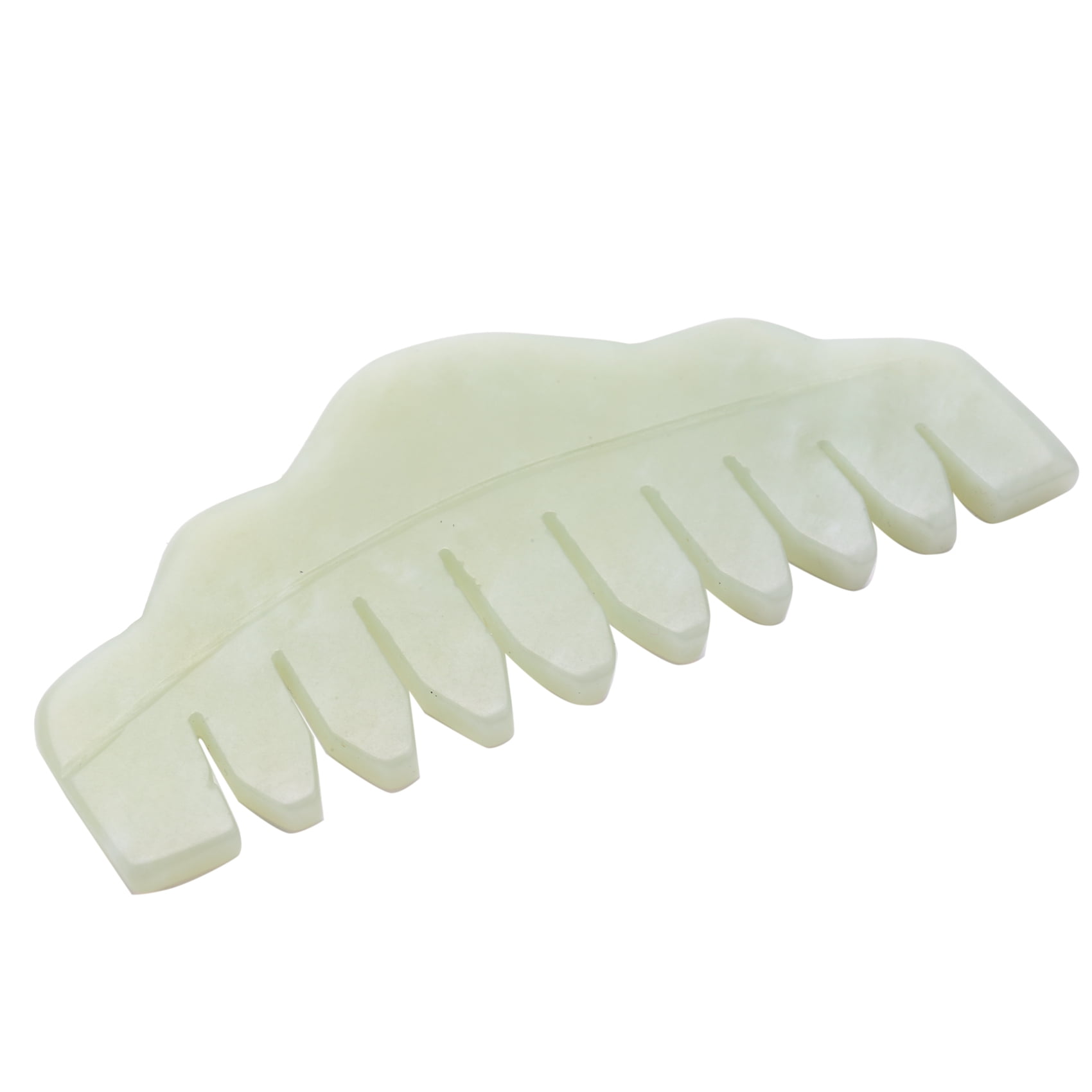 Traditional Nature Jade Comb Massage Spa Acupuncture Head Therapy ...
