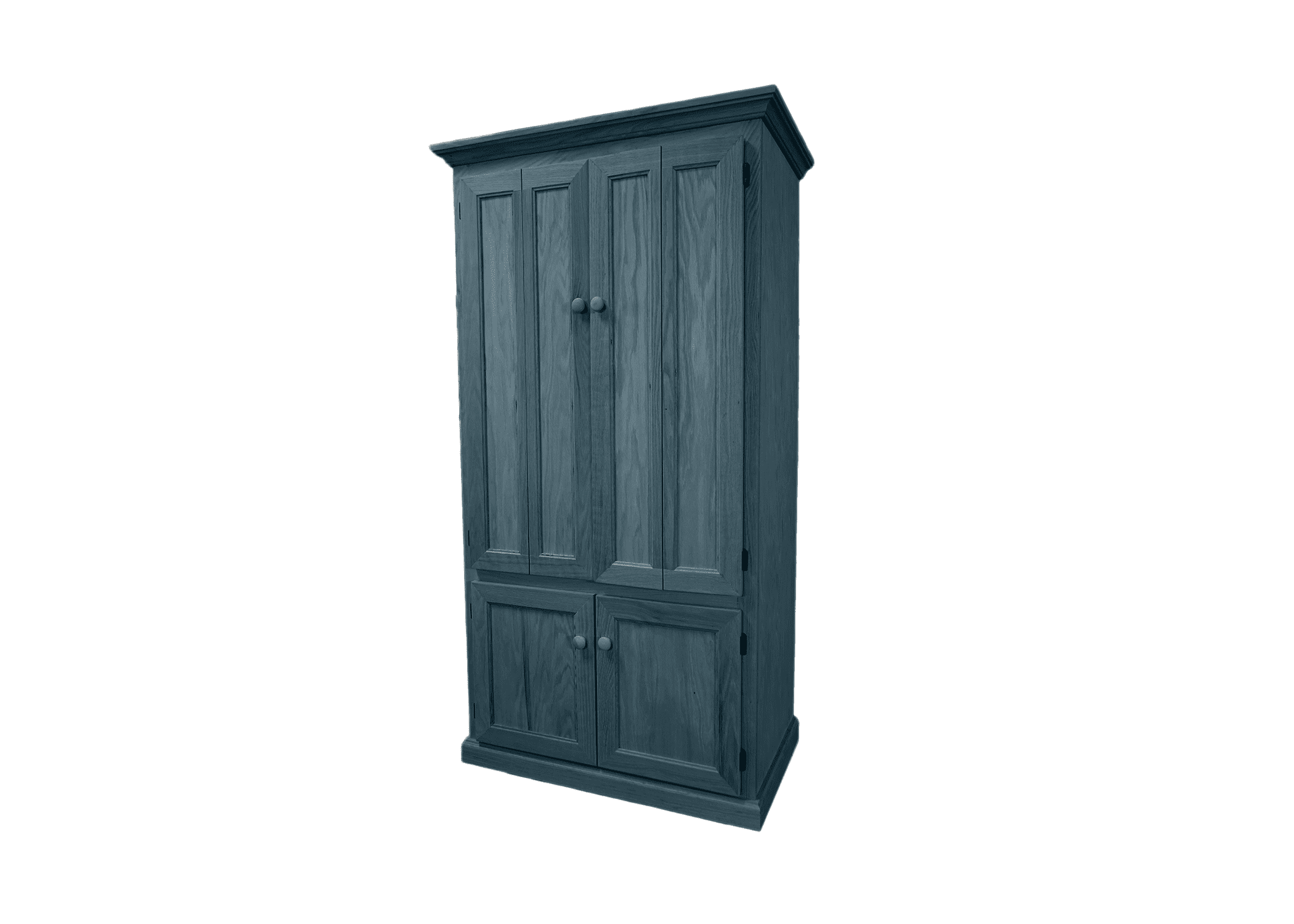 Traditional Oak Computer Armoire Desk - Walmart.com