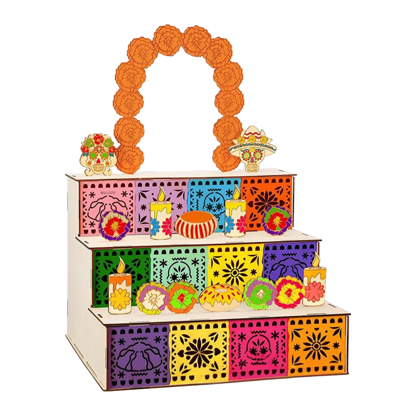 Traditional Ofrenda Altars For Remembrances Customizable Day of Dead ...