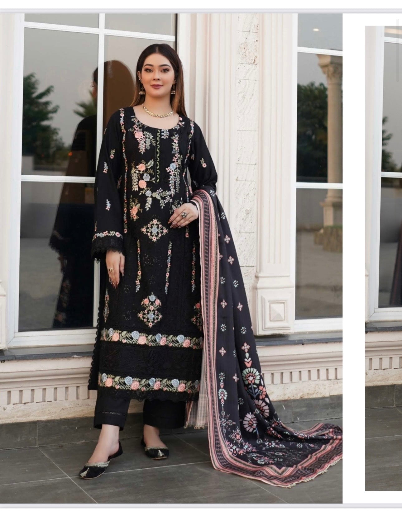 Traditional Pakistani Salwar Kameez, Cultural Wear for Women - Walmart.com