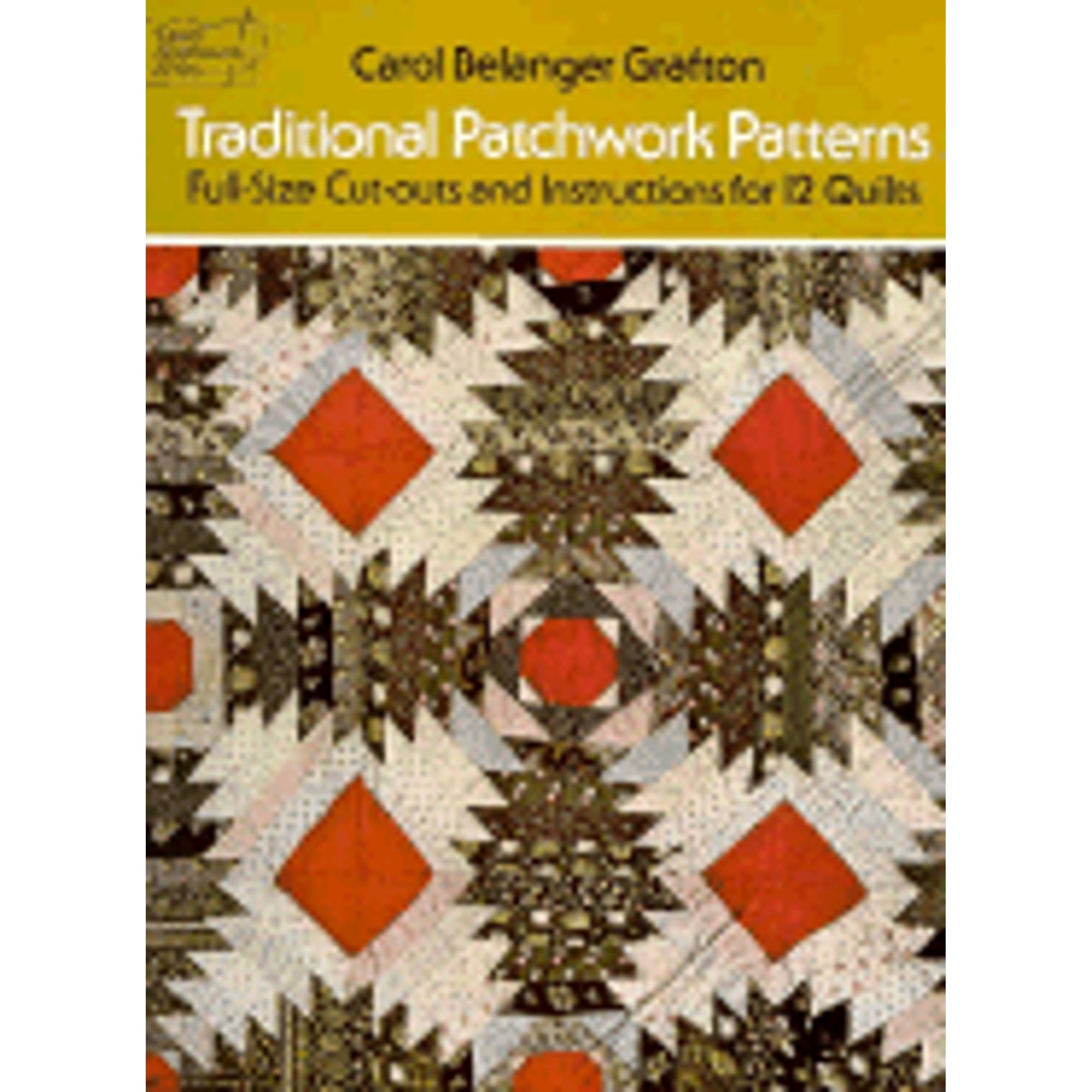 Pre-Owned Traditional Patchwork Patterns: Full-Size Cut-Outs and ...