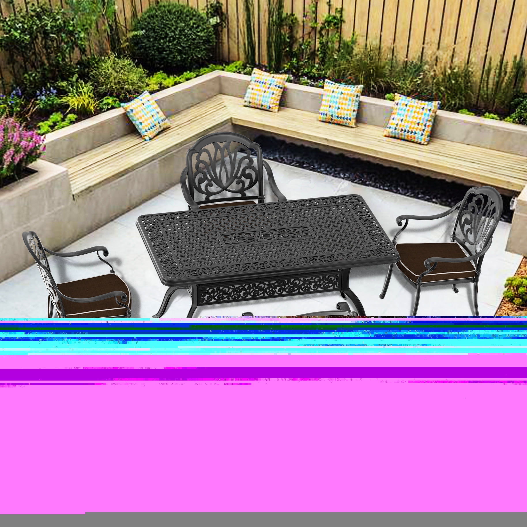 Traditional Pattern Aluminum Furniture+4 Seating Spaces”-“Classic ...