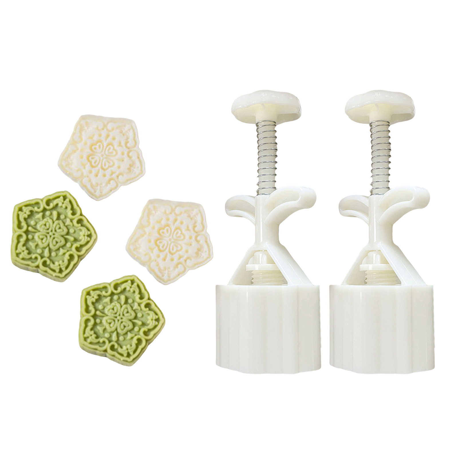 Traditional Pattern Desserts Maker Mold MidAutumn Pastries Tool Cookie ...