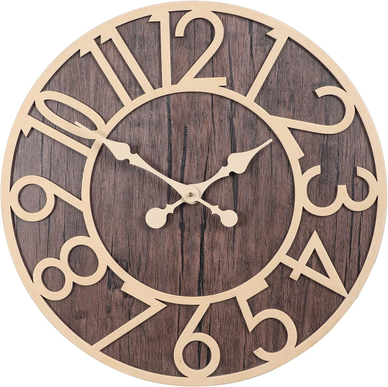 Traditional Pendulum Wall Clock – Classic Vintage Design - Walmart.com